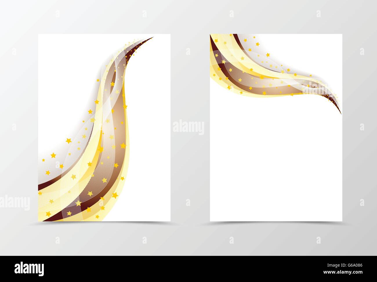 Stars flyer template design Stock Vector Image & Art - Alamy