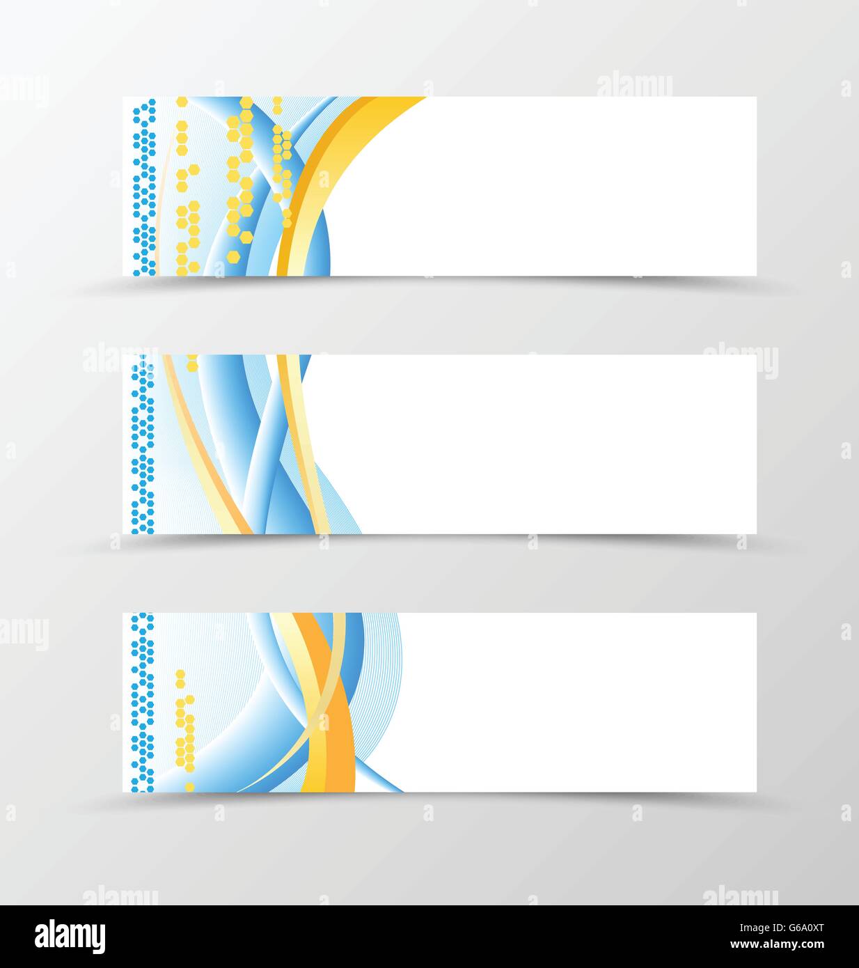 Set of banner smooth design Stock Vector Image & Art - Alamy