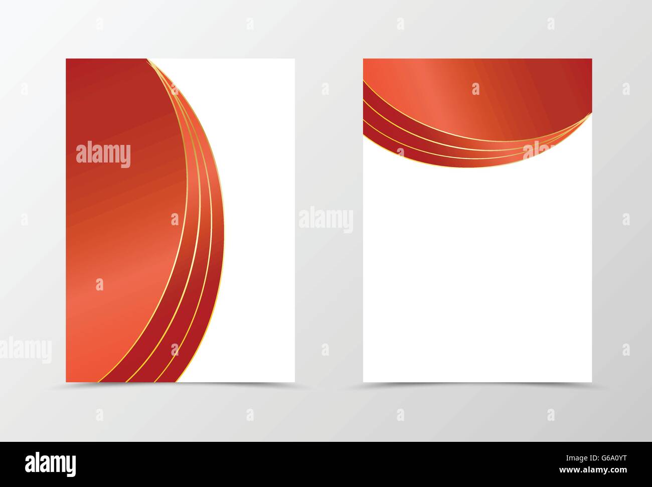 Flyer template design in brown color Stock Vector Image & Art - Alamy