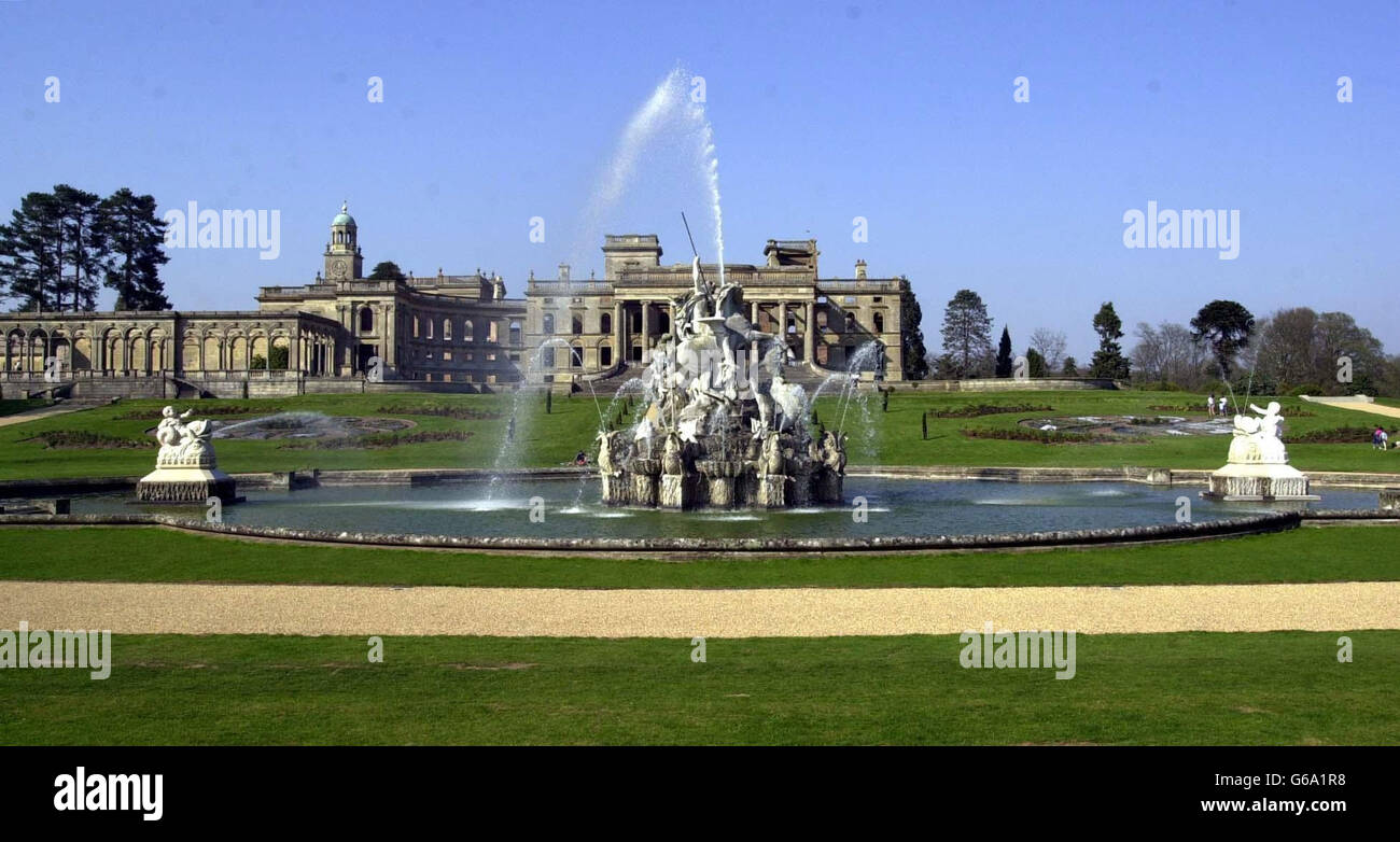 Perseus and Andromeda fountain Stock Photo - Alamy