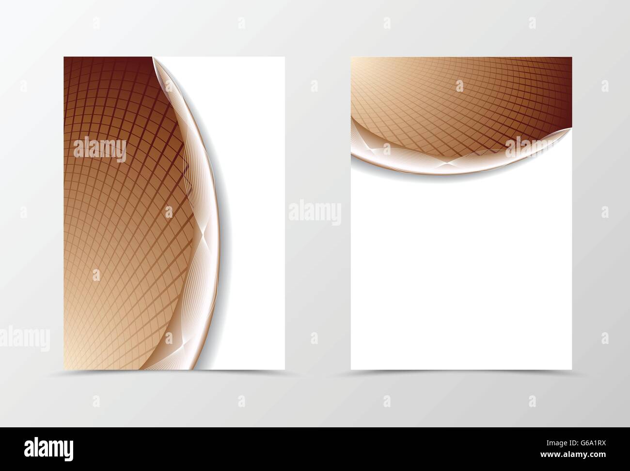 Grid flyer template design Stock Vector Image & Art - Alamy