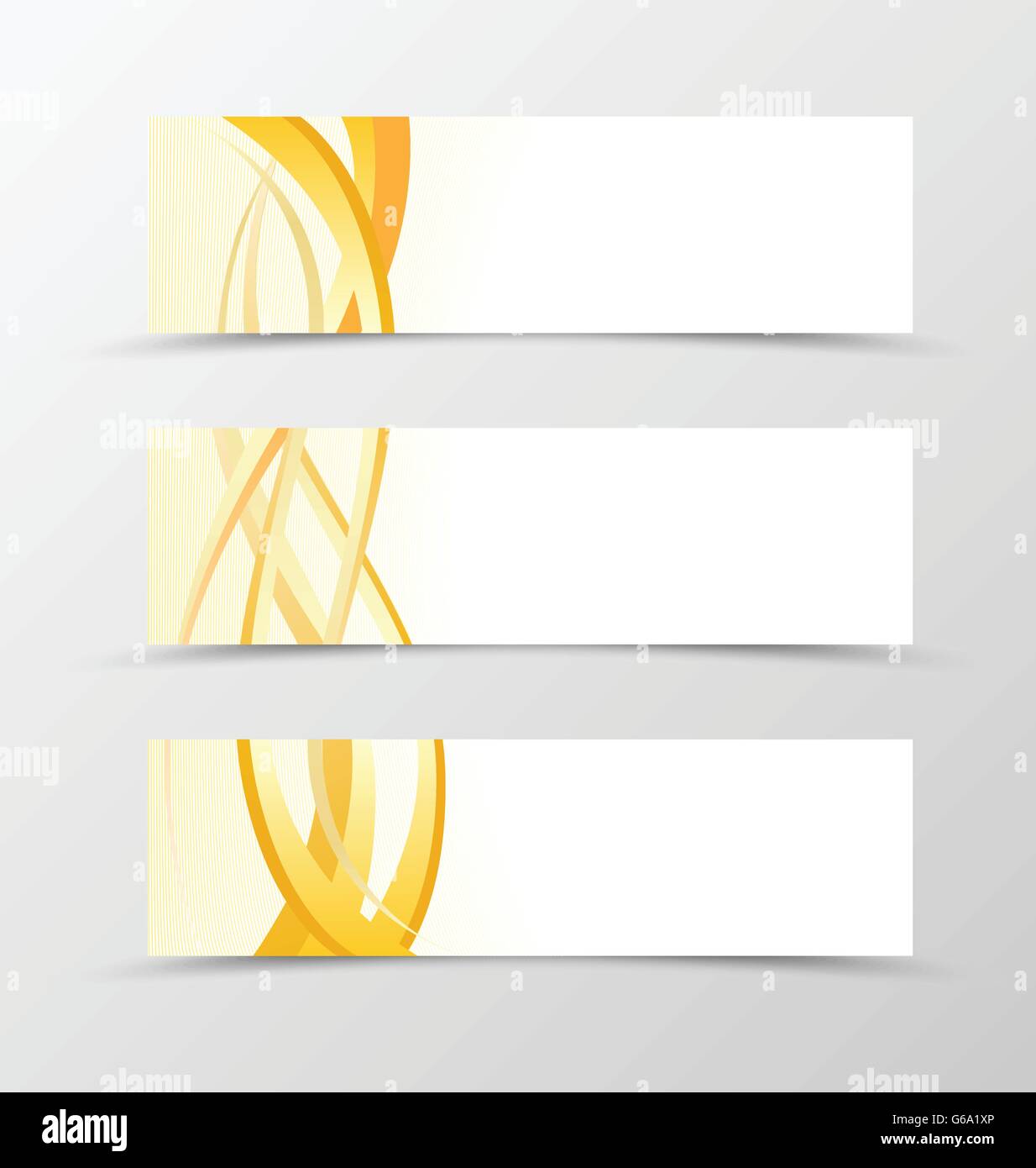 Set of banner smooth design Stock Vector Image & Art - Alamy
