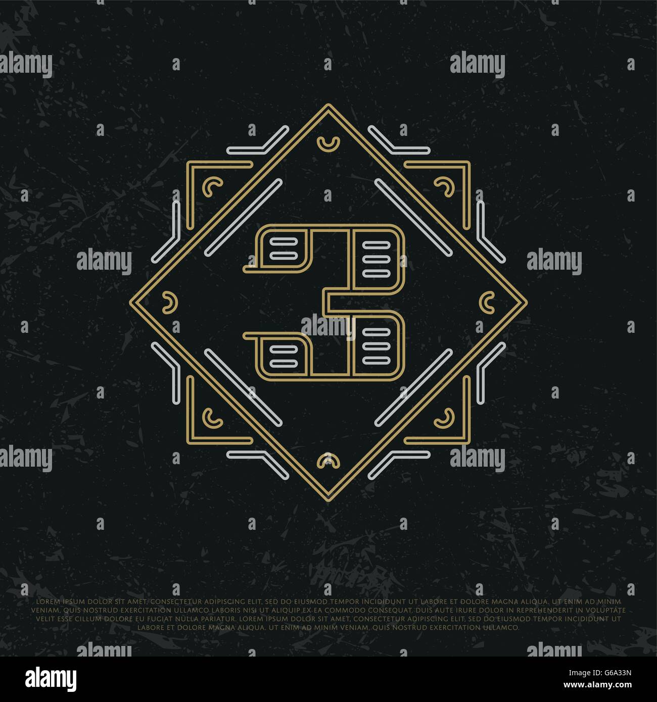 Vector Number Three Stock Vector Image & Art - Alamy