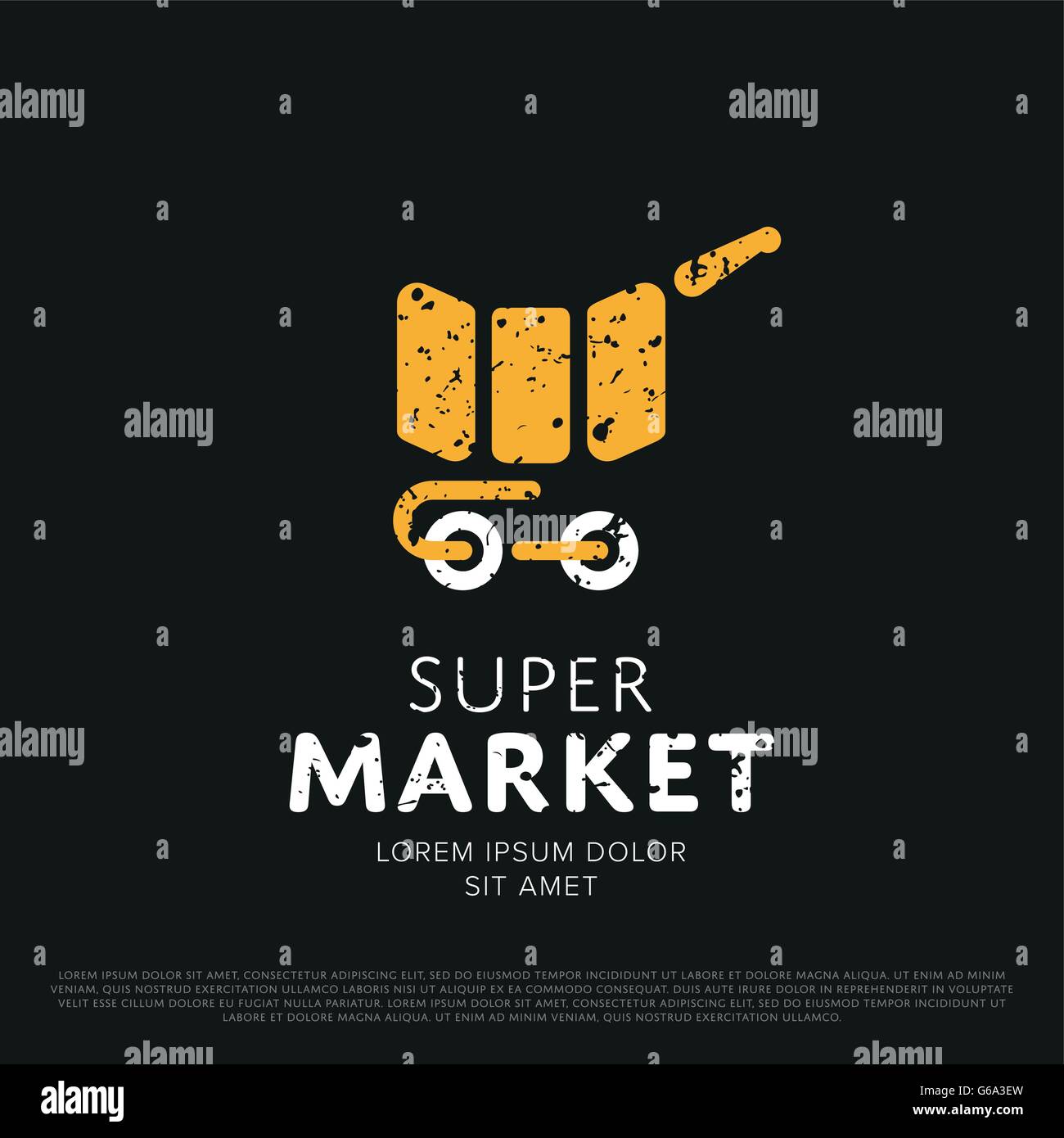 Vector Market logo Stock Vector Image & Art - Alamy