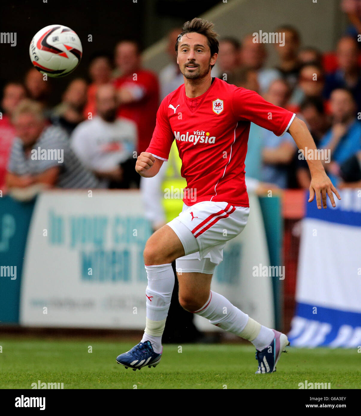 Soccer - Pre-Season Friendly - Cheltenham Town v Cardiff City - Abbey ...