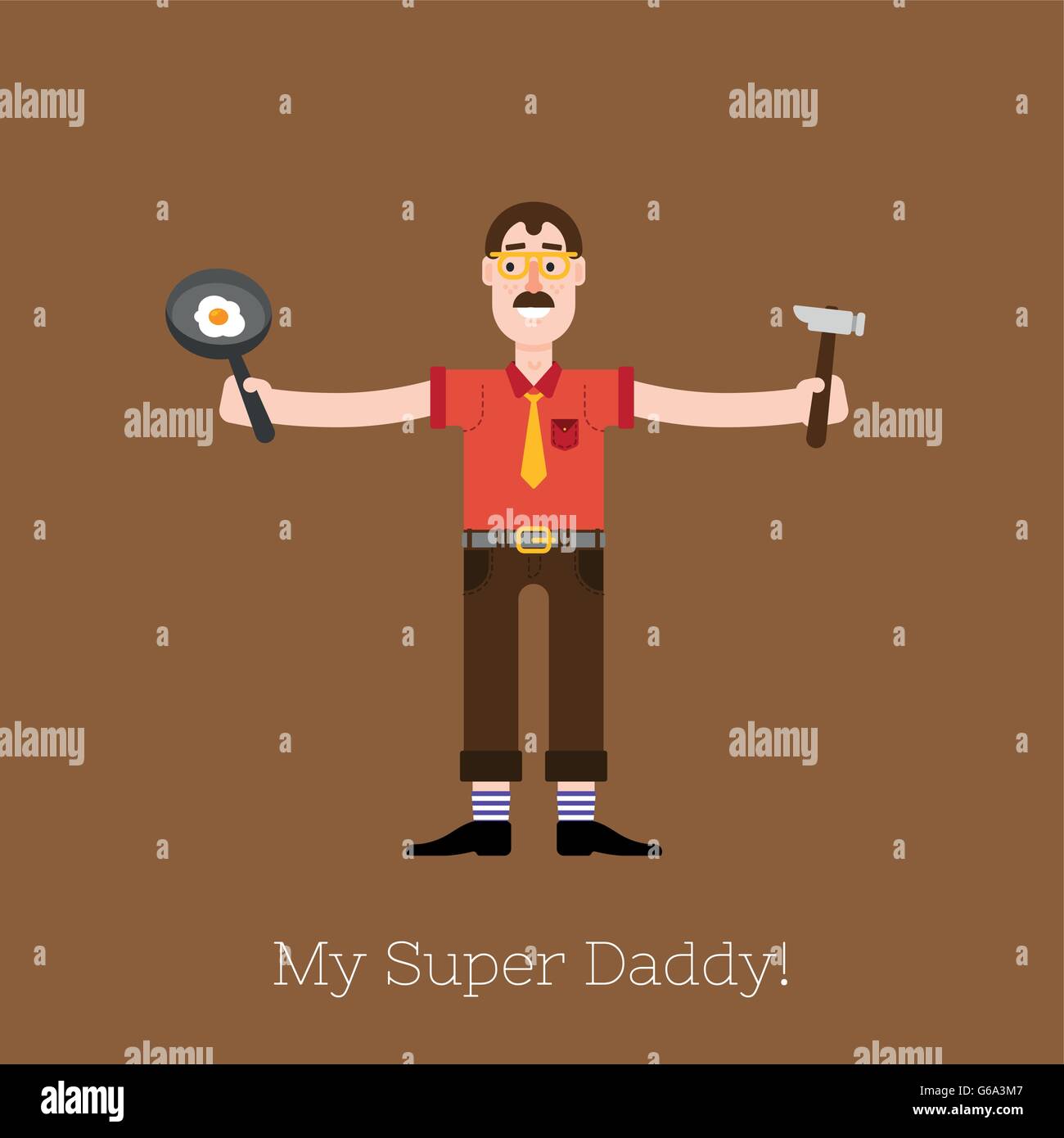 Vector Busy multitasking man Stock Vector Image & Art - Alamy