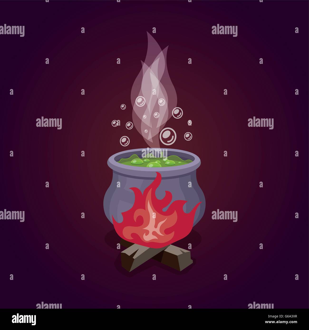 Vector witches cauldron Stock Vector Image & Art - Alamy
