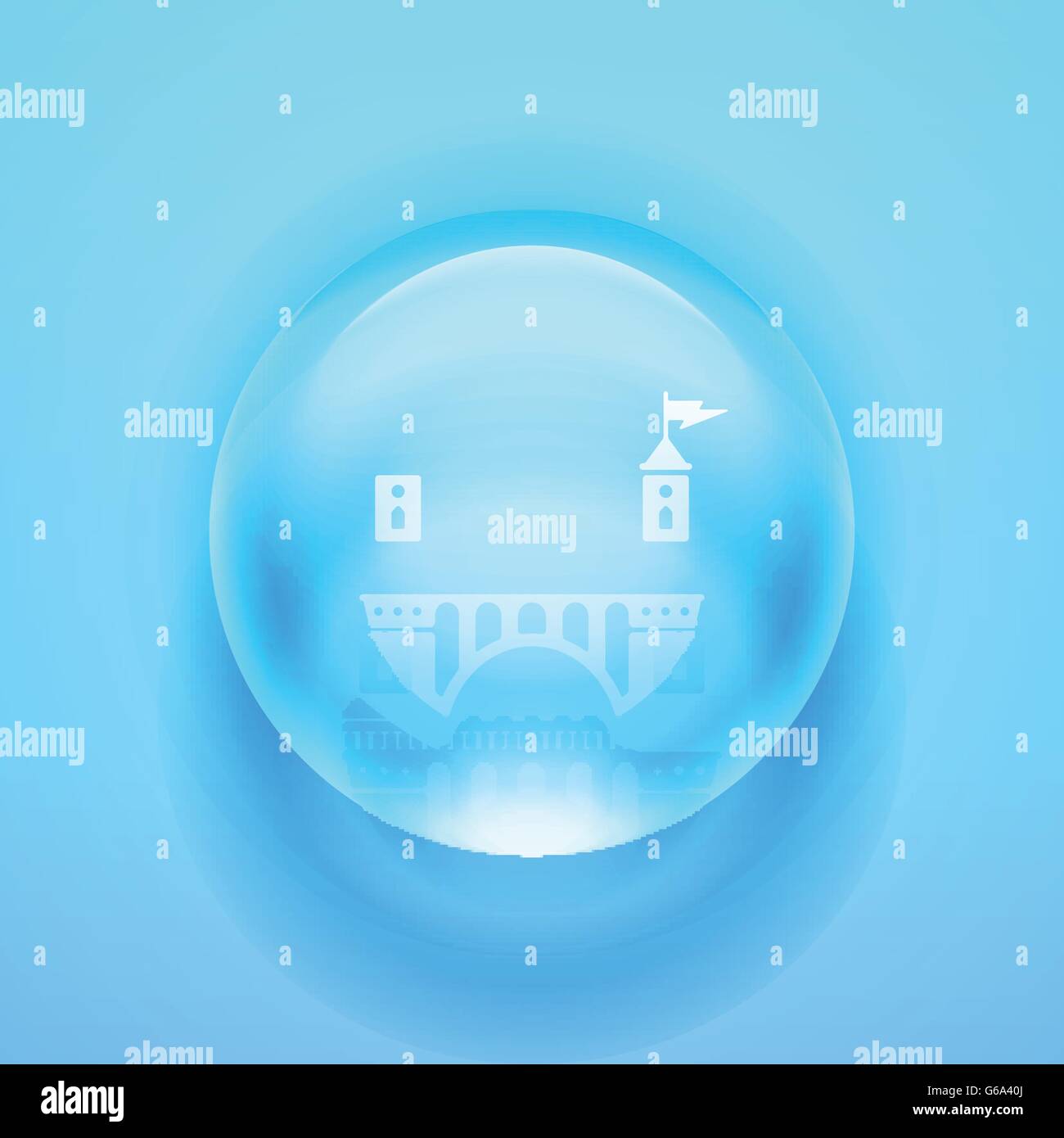 Vector Glass sphere Stock Vector Image & Art - Alamy