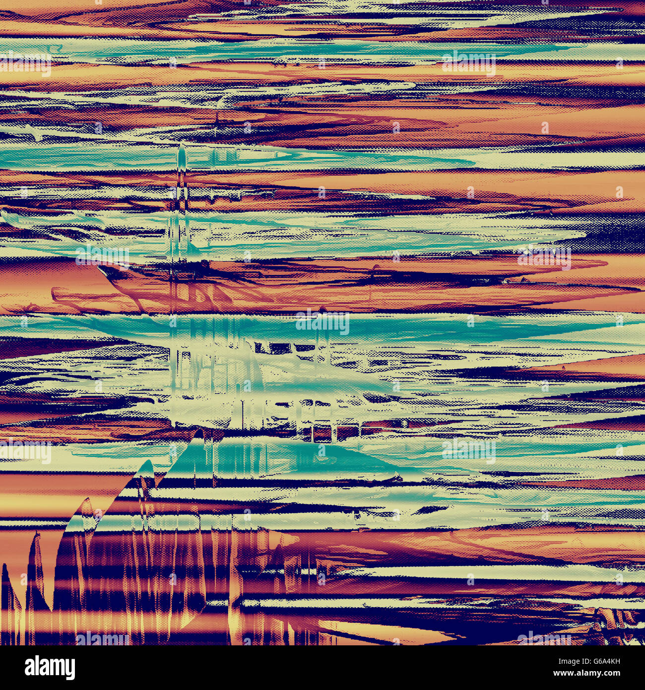 Abstract grunge background or aged texture. Old school backdrop with ...