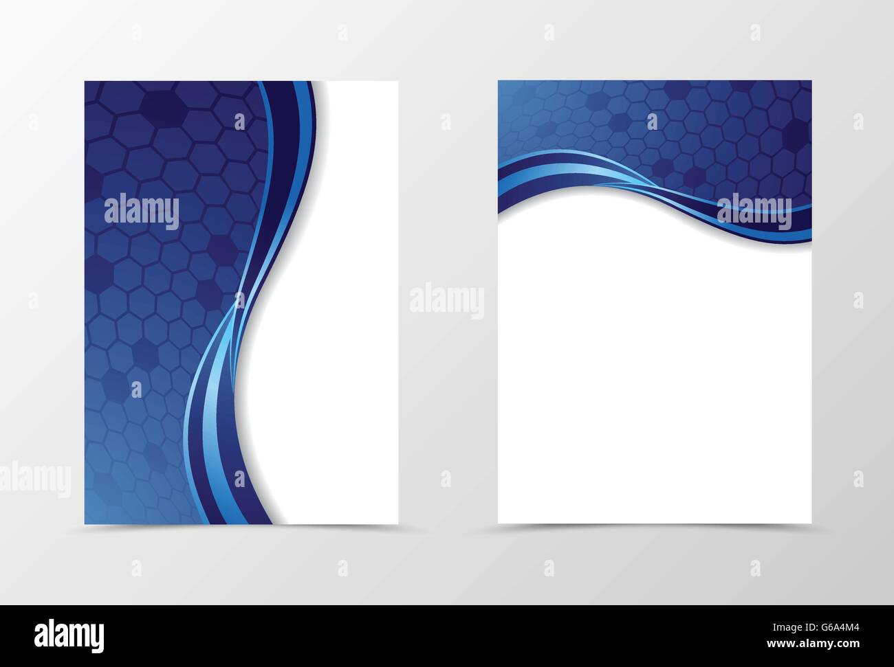 Grid flyer template design Stock Vector Image & Art - Alamy