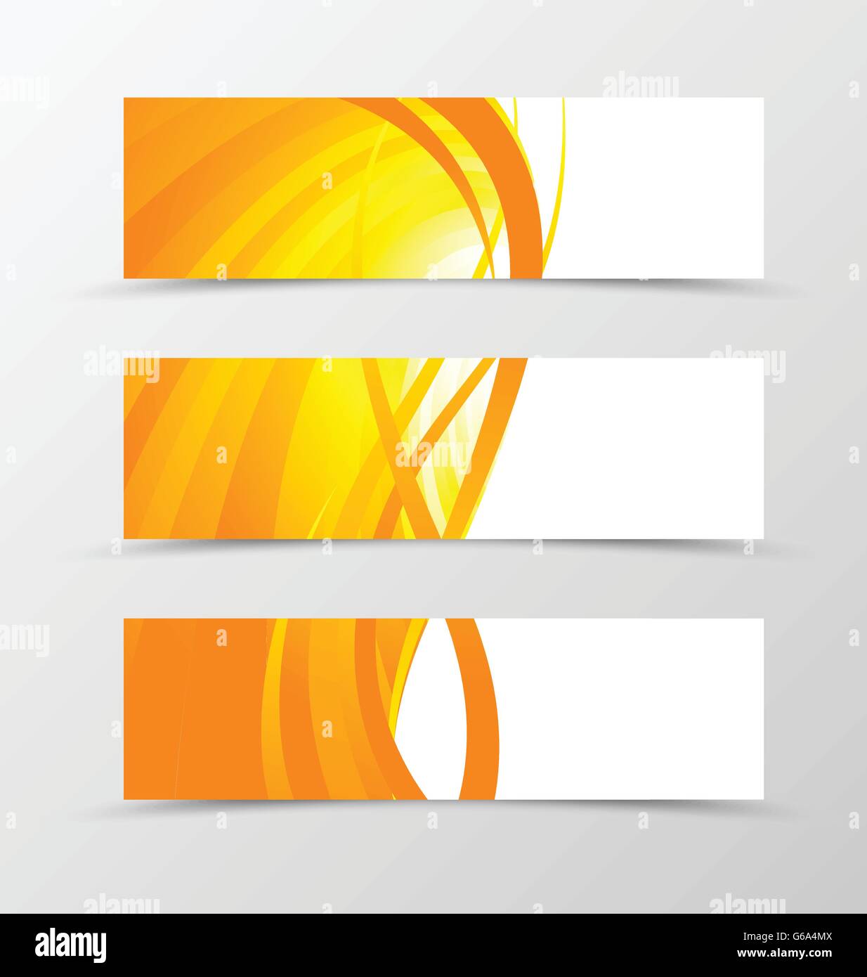 Set of banner wave design Stock Vector Image & Art - Alamy