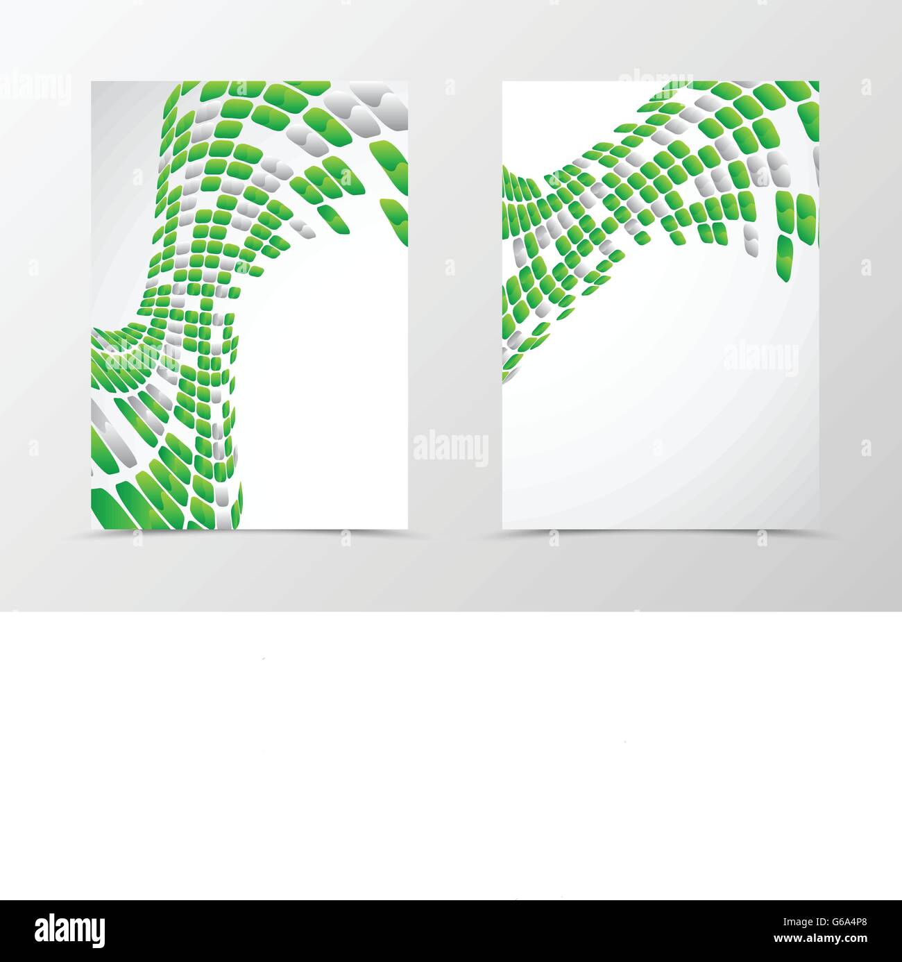 Flyer template wave design Stock Vector Image & Art - Alamy