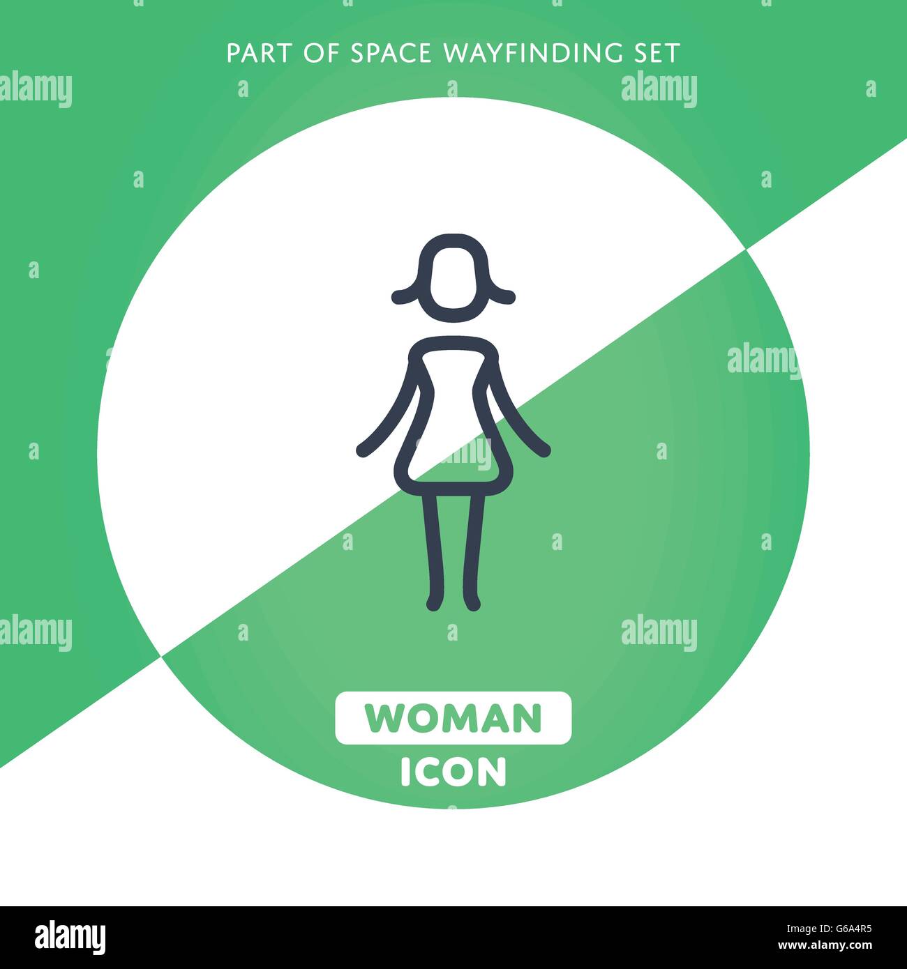 Woman Icon Vector Stock Vector Image & Art - Alamy