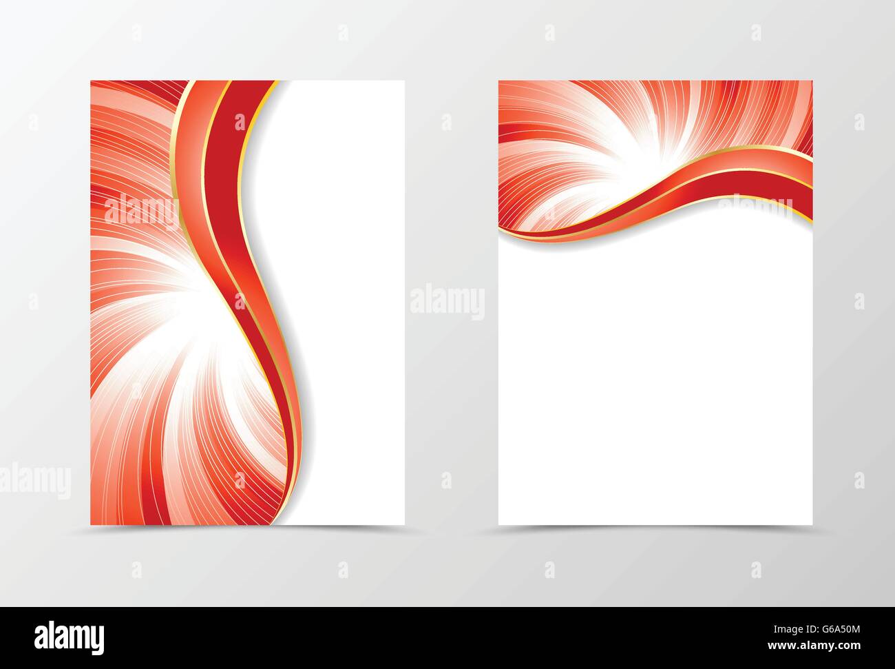 Flyer template vortex design Stock Vector Image & Art - Alamy