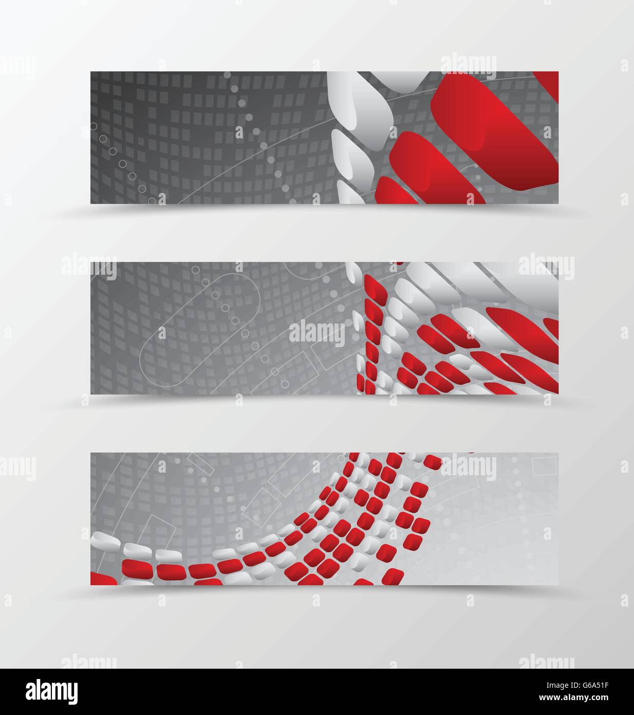 Set of banner wave design Stock Vector Image & Art - Alamy