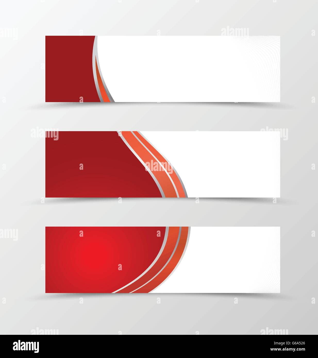 Set of banner wave design Stock Vector Image & Art - Alamy