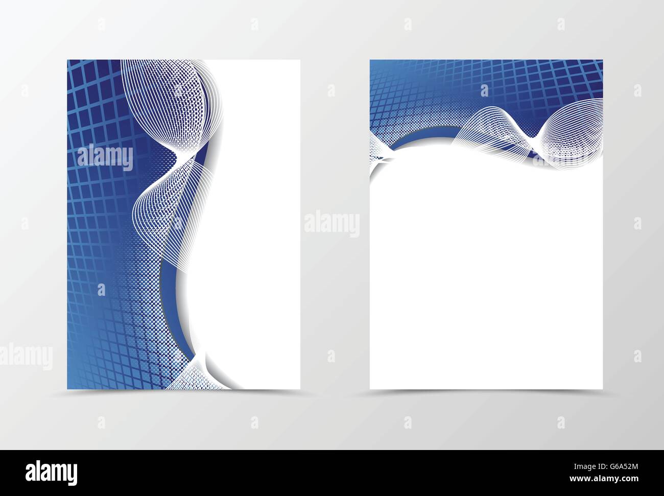 Grid flyer template design Stock Vector Image & Art - Alamy