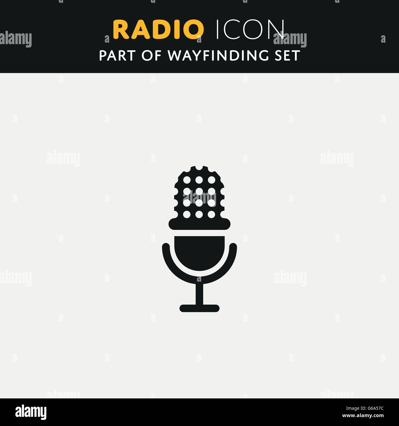 Vector microphone icon Stock Vector Image & Art - Alamy