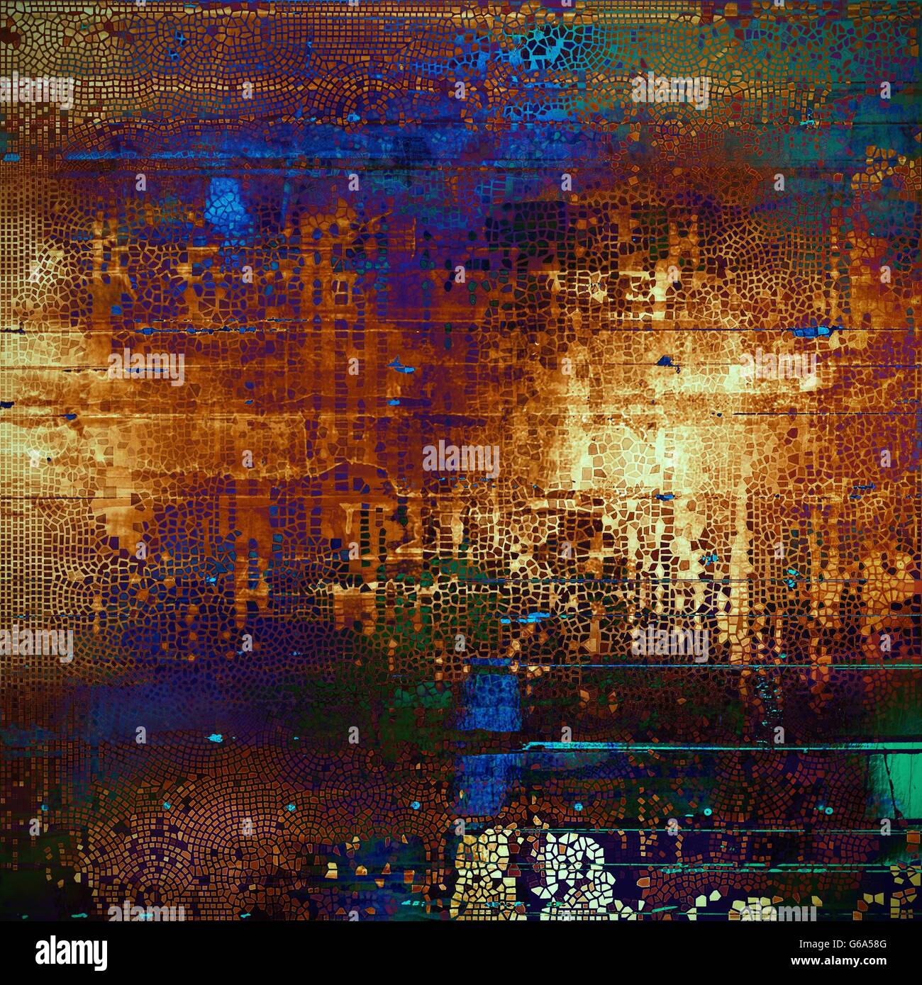 Retro vintage colored background with noise effect; grunge texture with ...