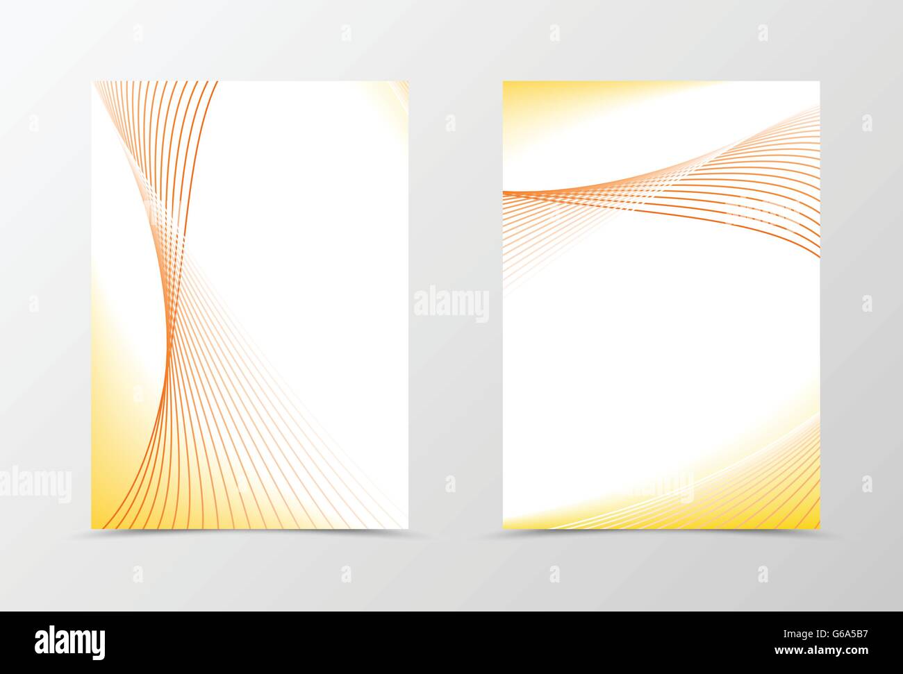 Smooth flyer template design Stock Vector Image & Art - Alamy