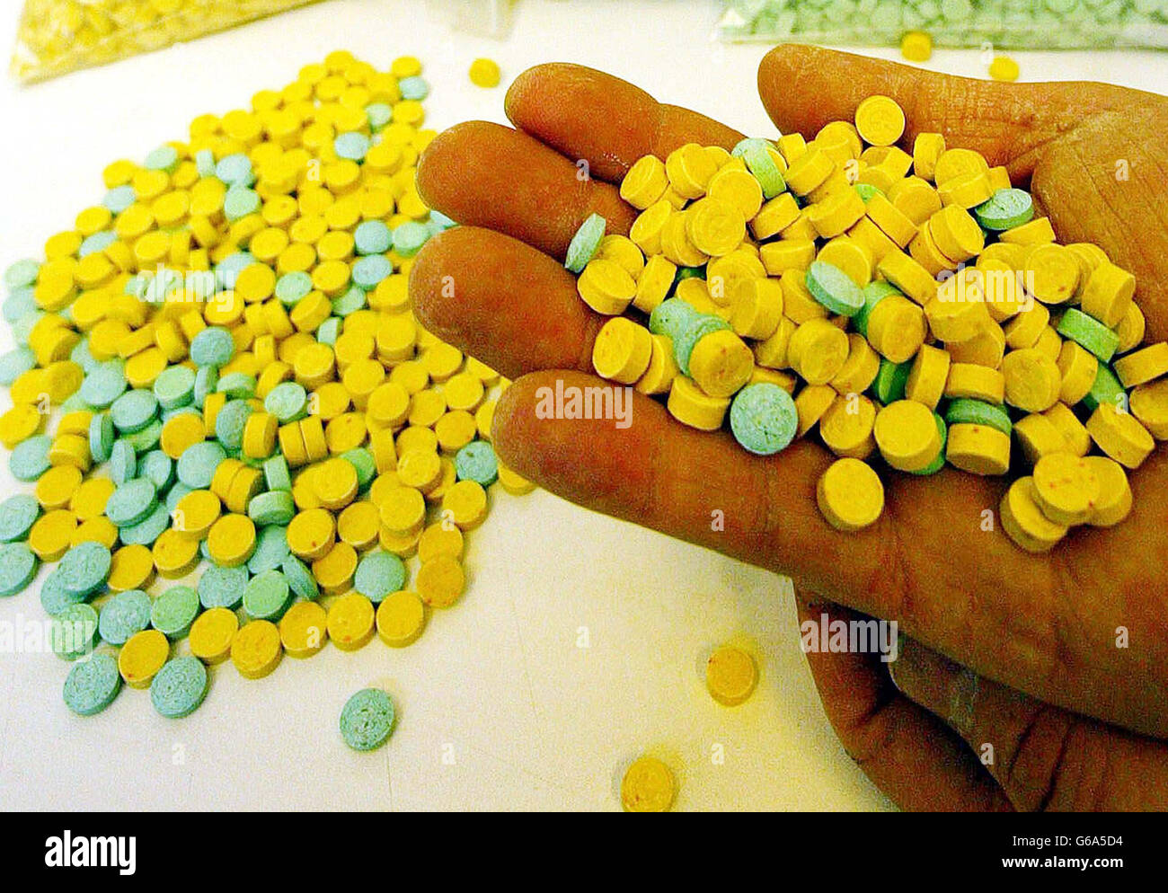 Some of the 13, 050 Ecstasy tablets and 1.5 Kilo of Cannabis which has ...