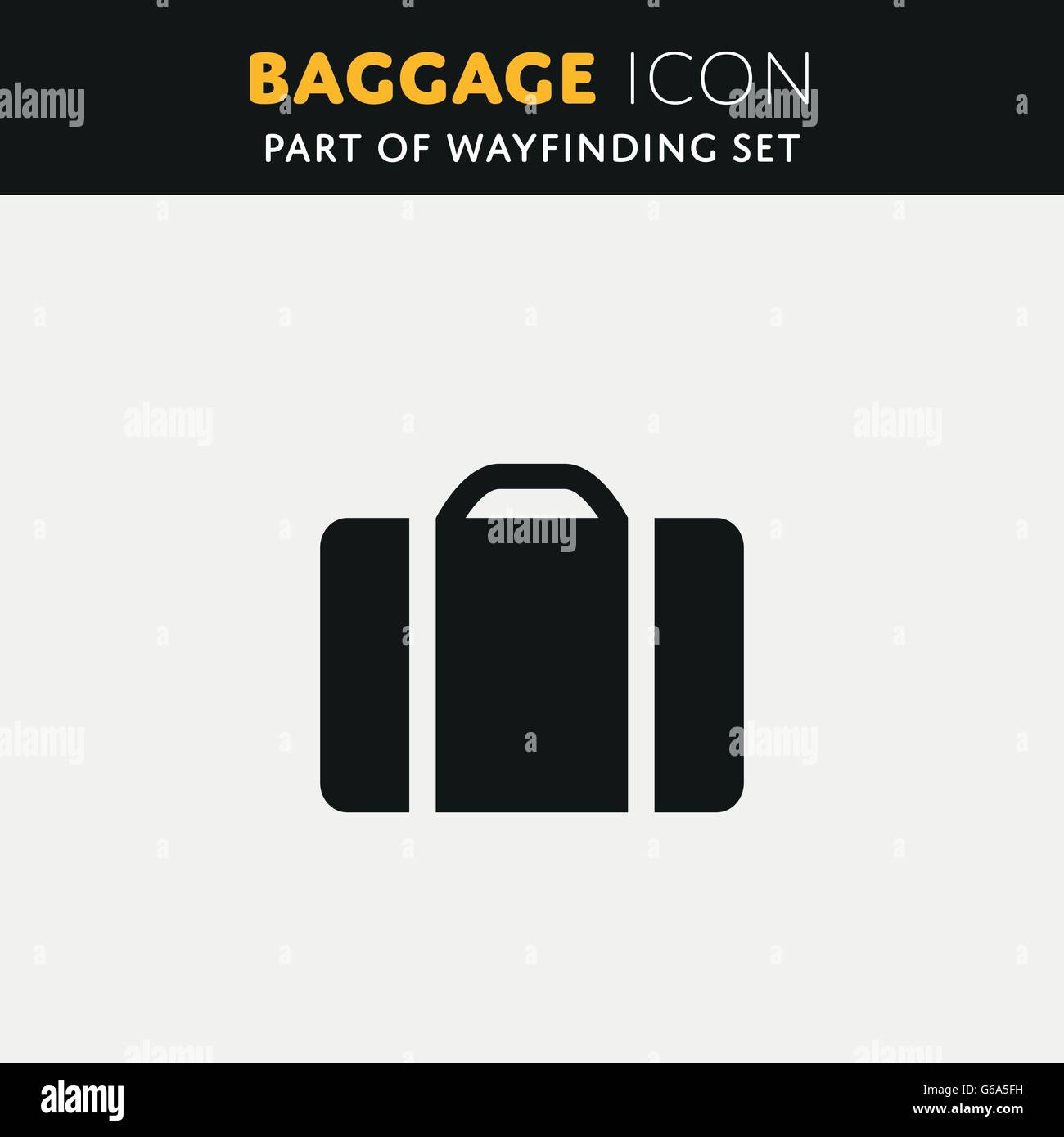 Baggage vector icon Stock Vector Image & Art - Alamy