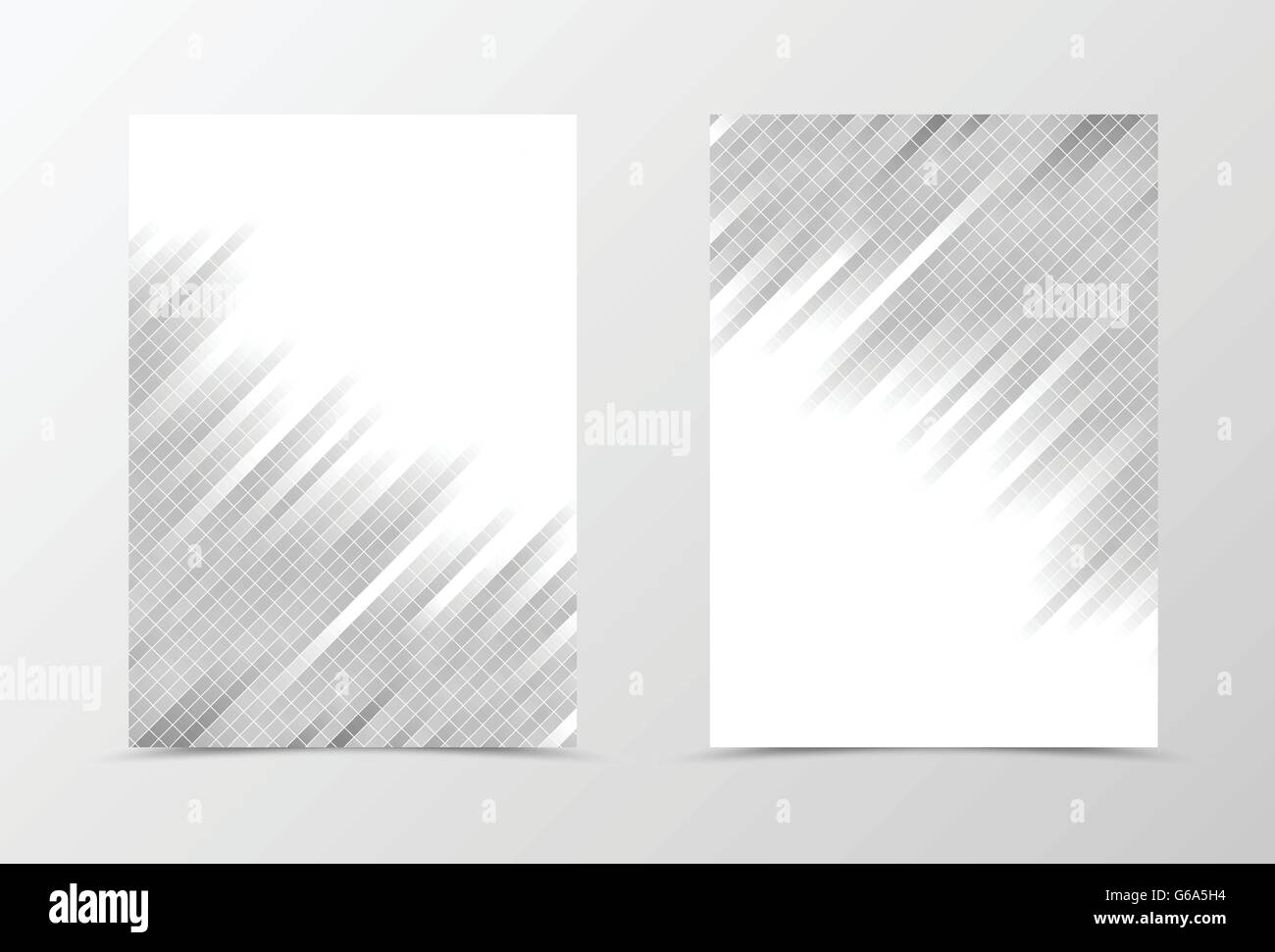 Grid flyer template design Stock Vector Image & Art - Alamy