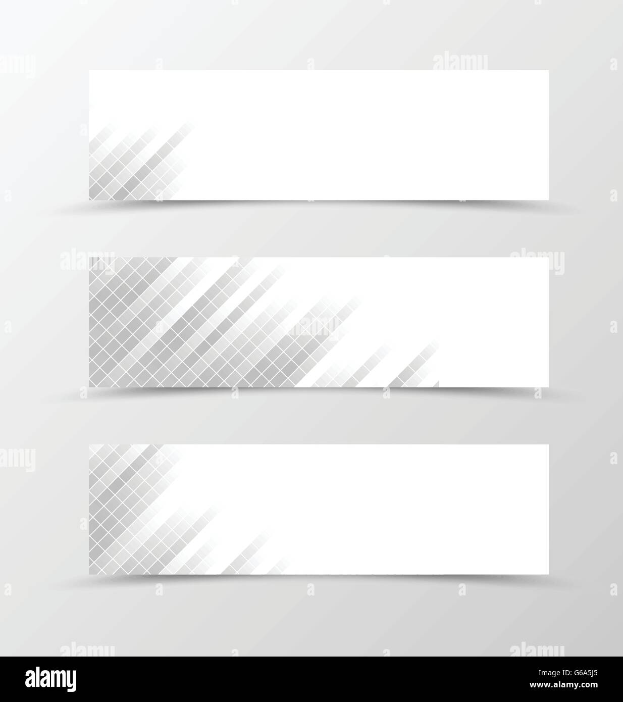 Set of banner grid design Stock Vector Image & Art - Alamy