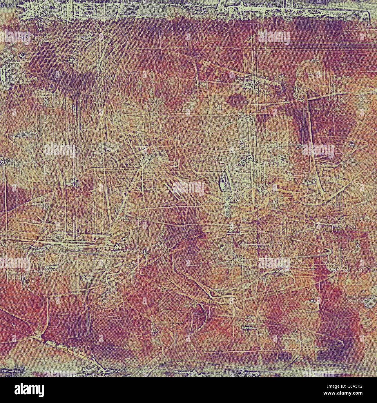 Antique frame or background with vintage feeling. Aged texture with ...