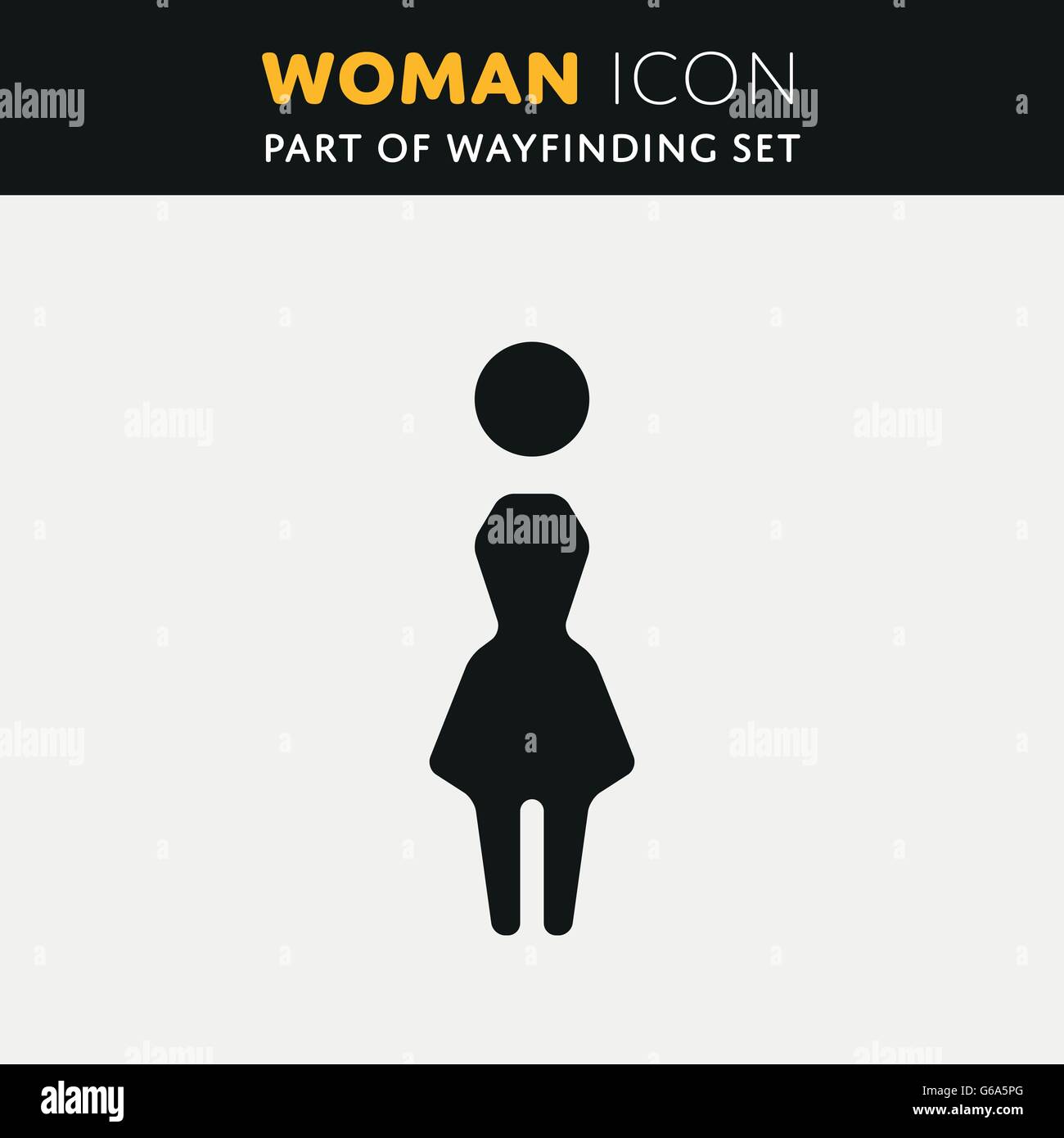 Woman Icon Vector Stock Vector Image & Art - Alamy