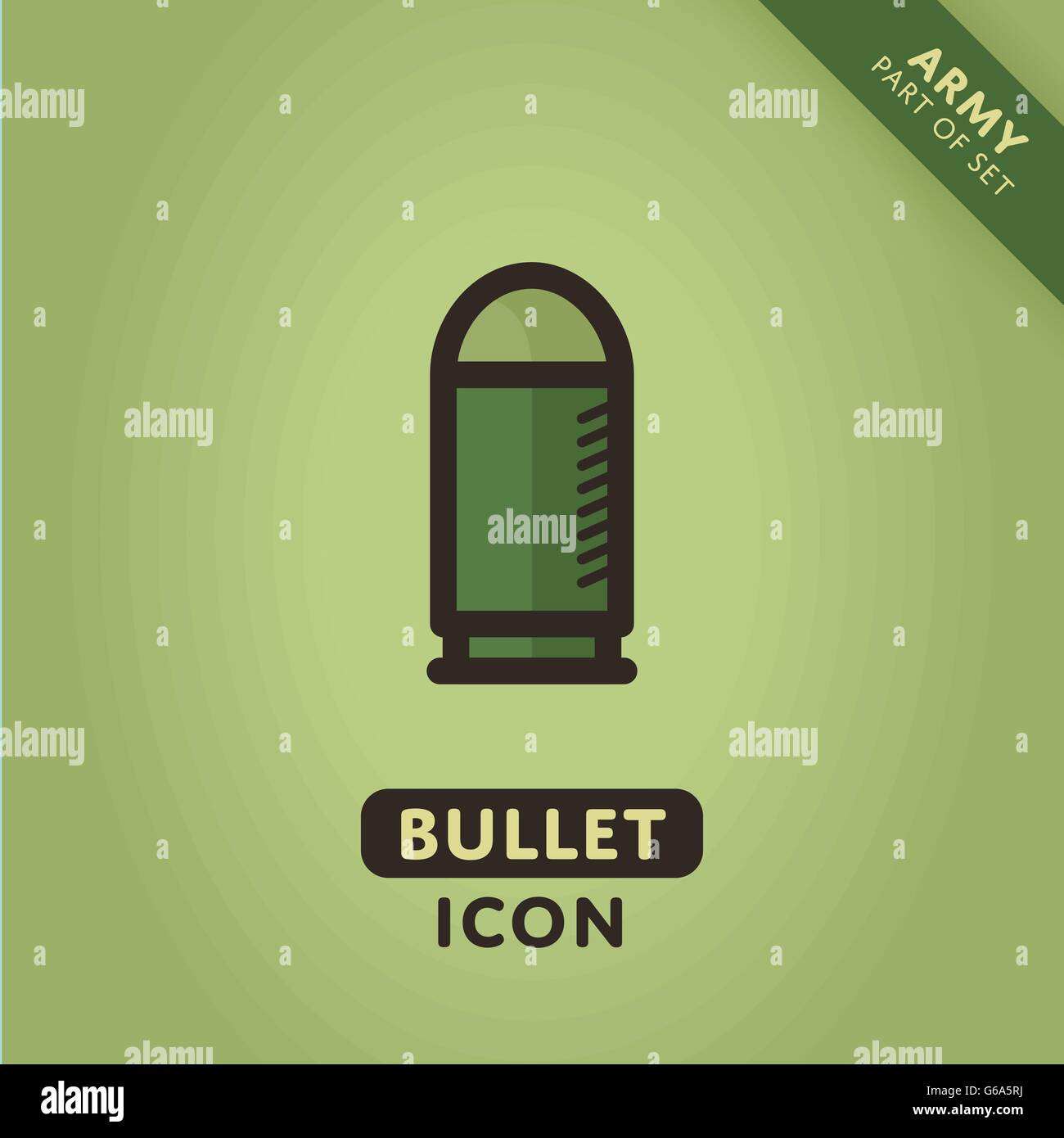 Vector bullet icon Stock Vector Image & Art - Alamy