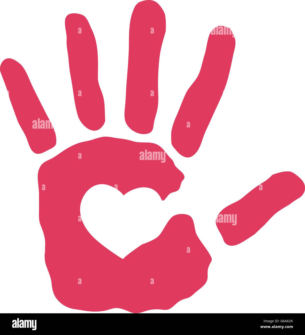 Hand icon. Help design. Vector graphic Stock Vector Image & Art - Alamy
