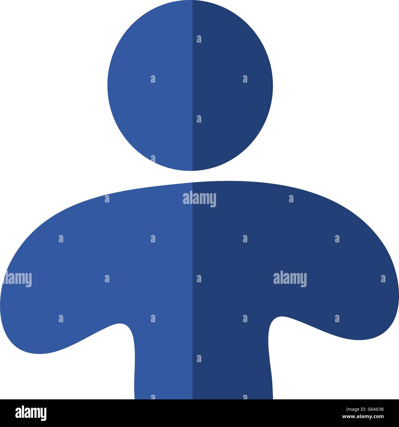 Abstract Pictogram icon. Person design. Vector graphic Stock Vector ...