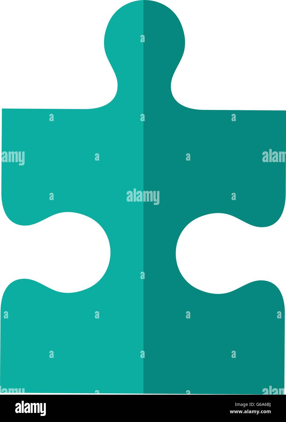 Puzzle piece icon. game design. Vector graphic Stock Vector Image & Art ...