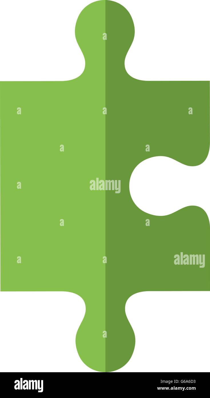 Puzzle piece icon. game design. Vector graphic Stock Vector Image & Art ...