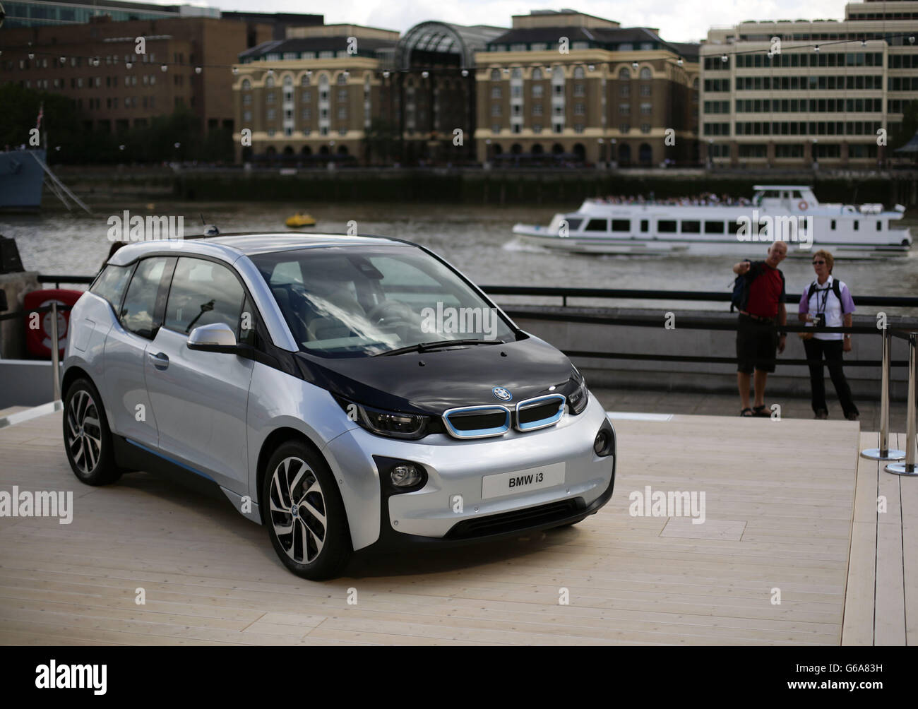 The launch of the BMW i3 electric car, the company's first-ever ...
