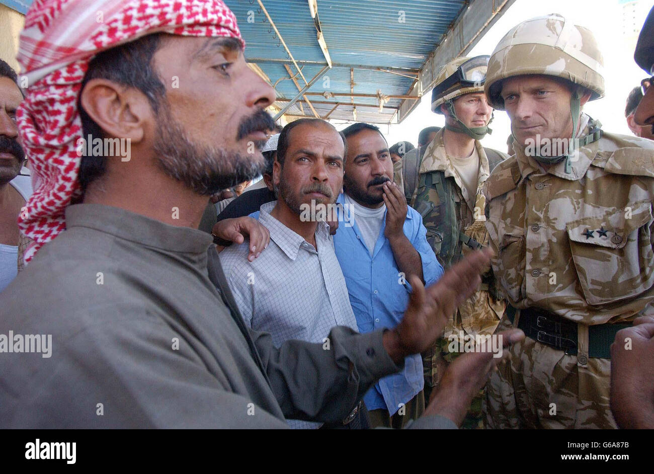 British Forces in Iraq Stock Photo - Alamy