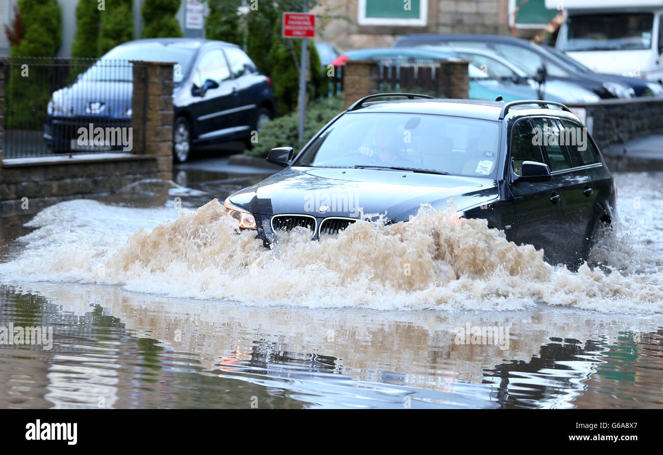 West yorkshire flash flooding hi-res stock photography and images - Alamy