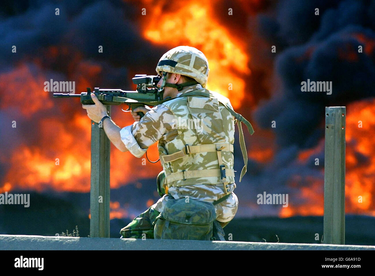British army desert rats iraq hi-res stock photography and images - Alamy