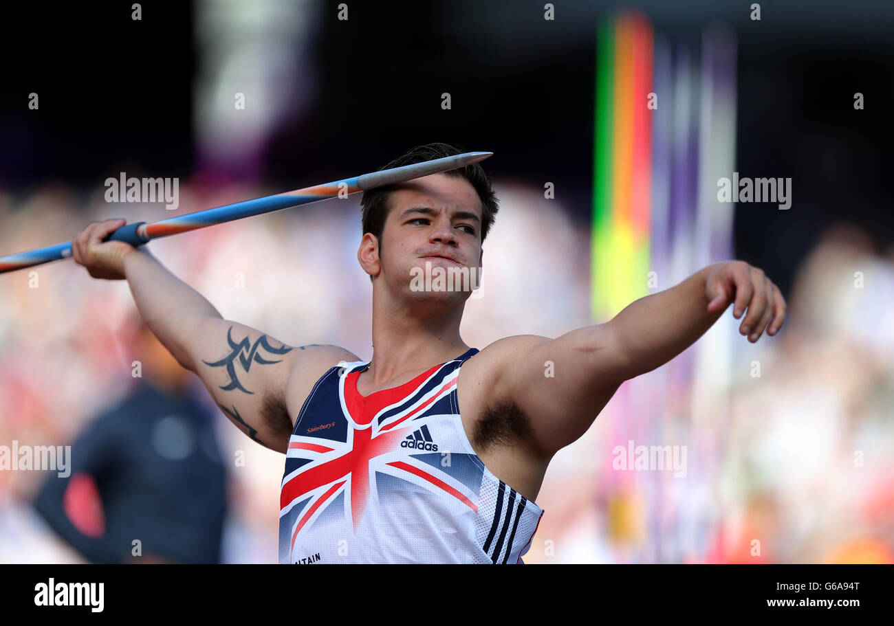 Great Britain's Nathan Stephens during the Men's F57/58 Javelin during ...