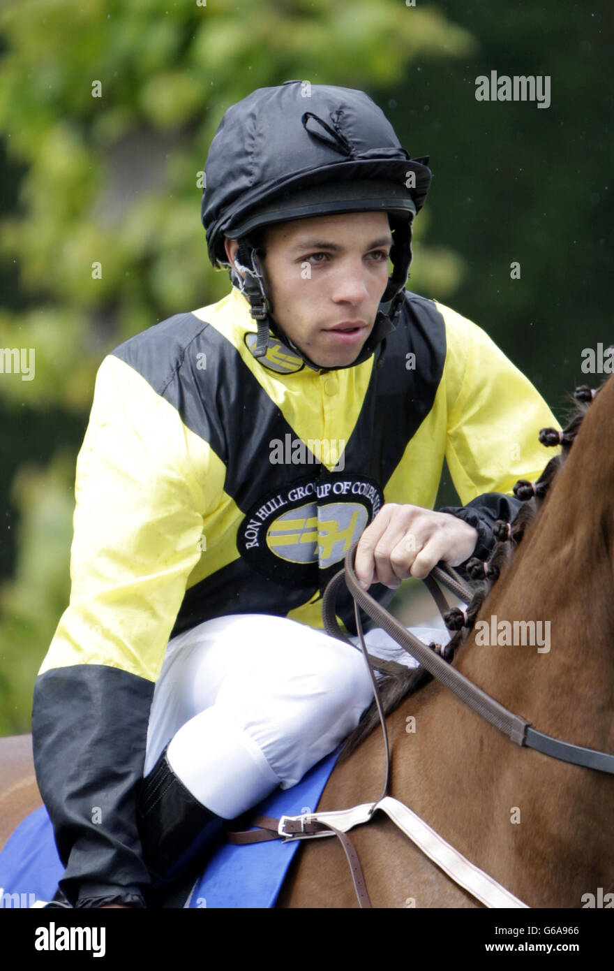 Jockey justin newman hi-res stock photography and images - Alamy