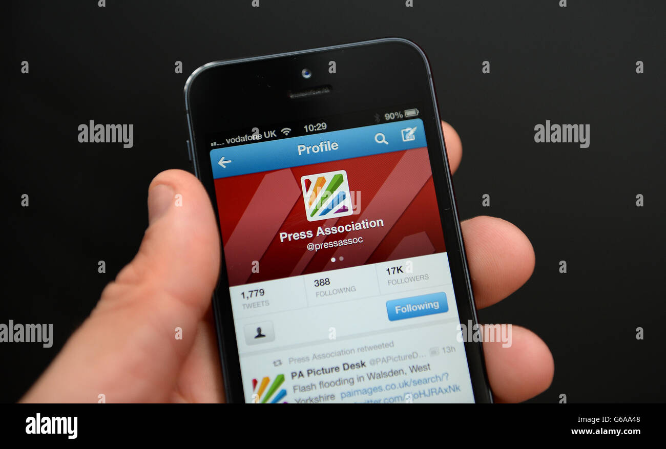 General Stock - Twitter Stock Photo - Alamy