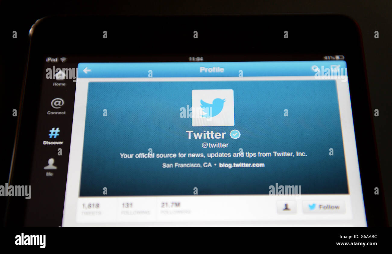 General Stock - Twitter Stock Photo - Alamy