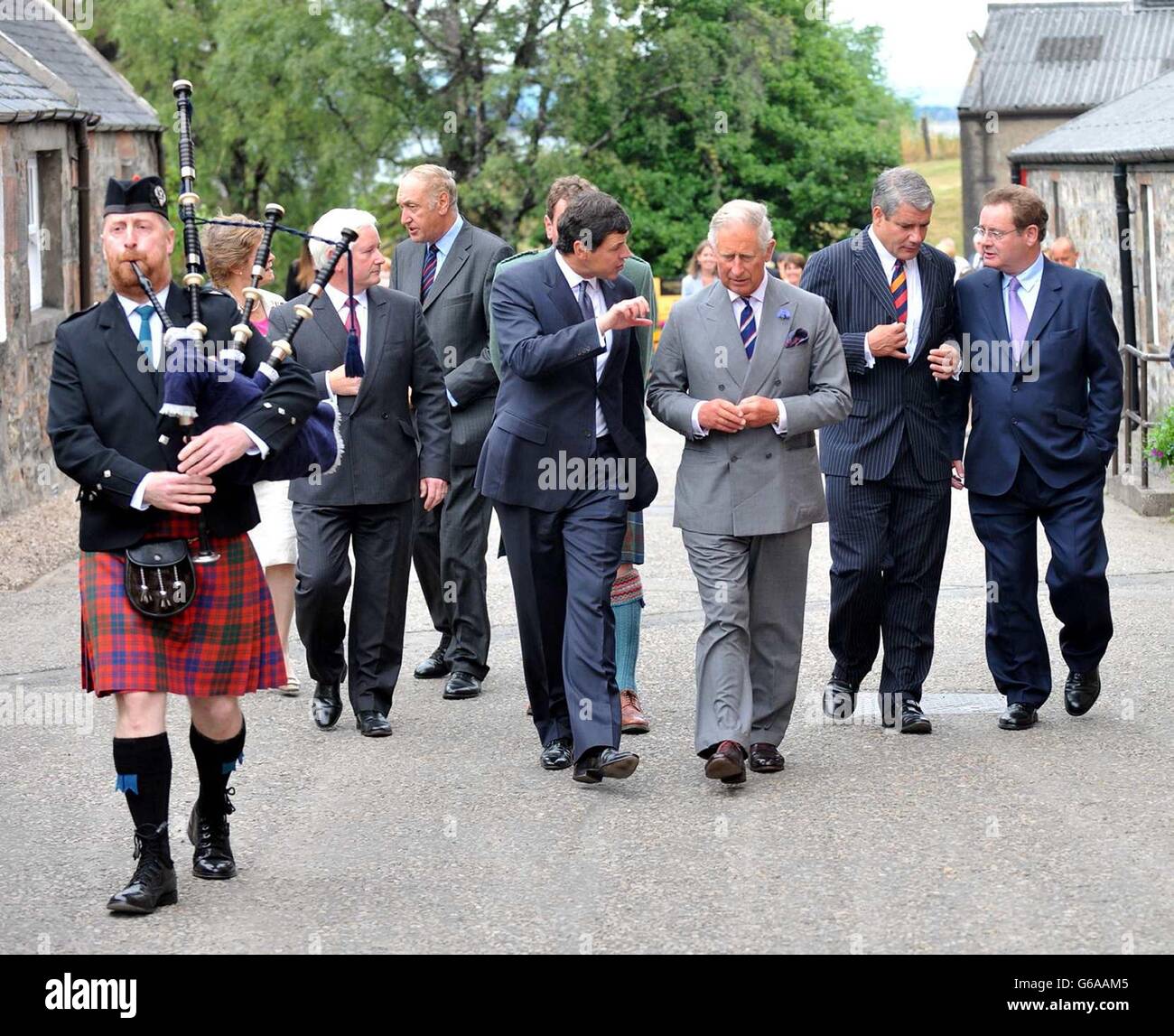 Royal visit to Tain Stock Photo - Alamy