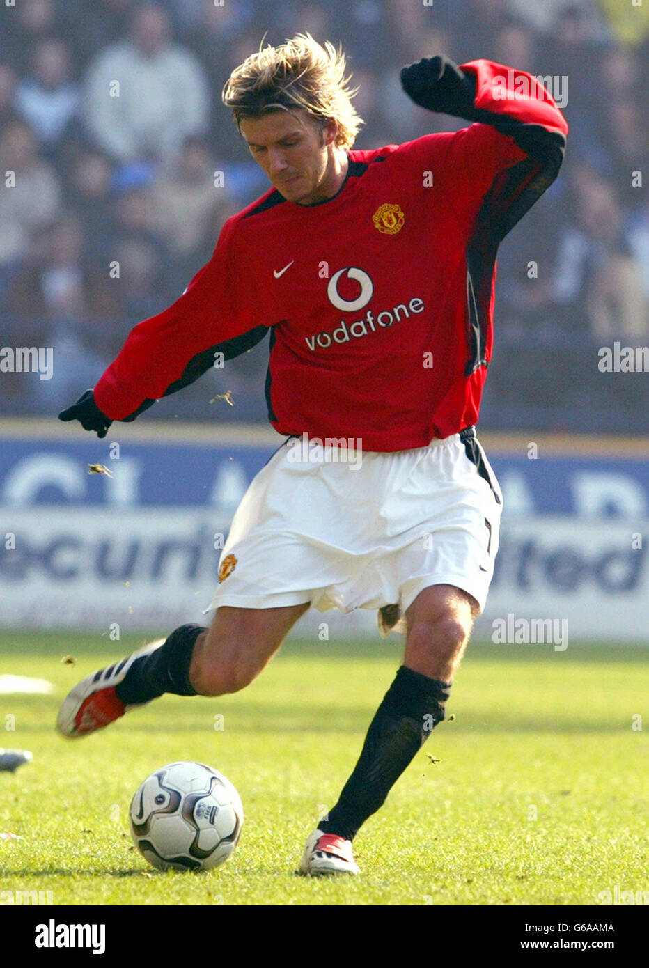 David Beckham - Manchester United Stock Photo - Alamy
