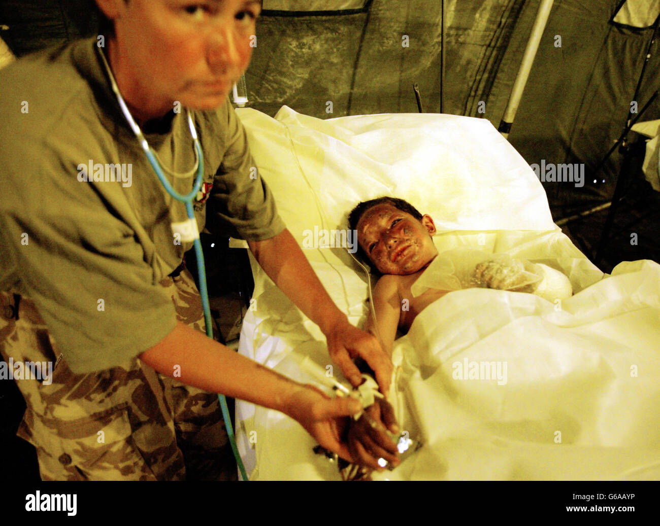 Military field hospital hi-res stock photography and images - Alamy