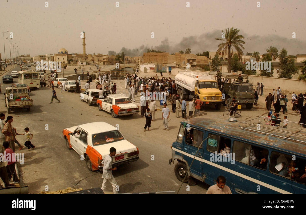 The Iraqi town of Basra Stock Photo - Alamy