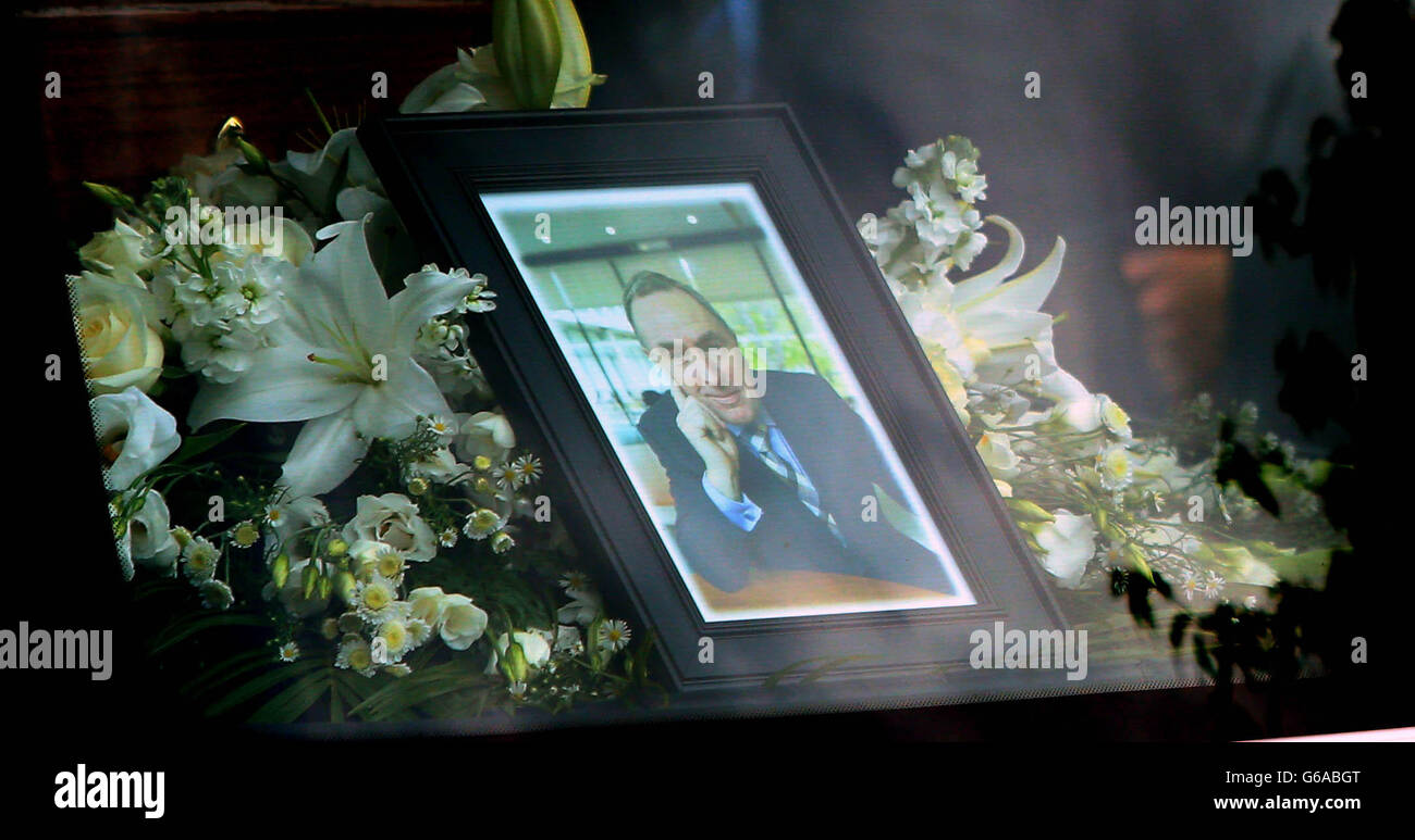 Colm Murray funeral Stock Photo - Alamy