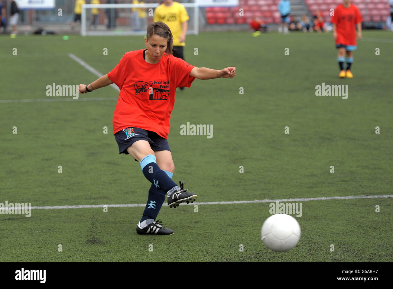 Sport fast track street games city academy bristol hi-res stock ...