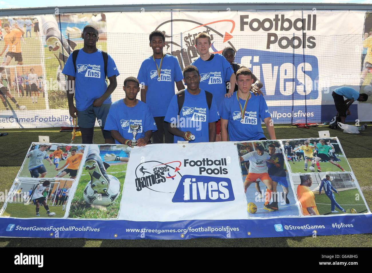 Sport fast track street games city academy bristol hi-res stock ...